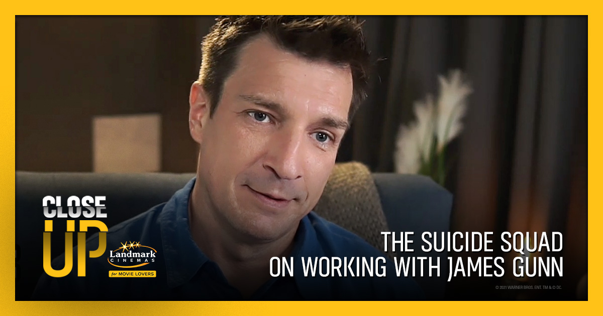 The Suicide Squad: On Working With James Gunn Close Up | Landmark Cinemas