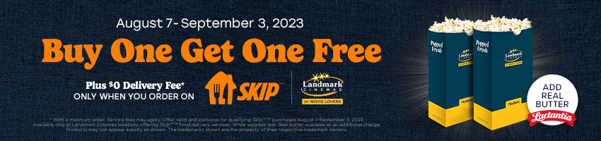 Food Delivery | Landmark Cinemas