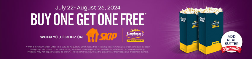 Food Delivery | Landmark Cinemas